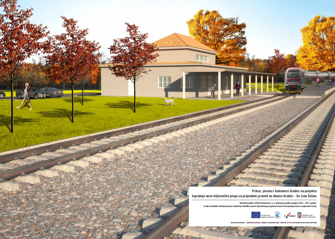 Izgradnja nove željezničke pruge za prigradski promet na dionici Gradec ...